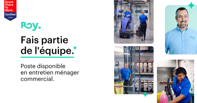 Entretien ménager - Services | Roy. - Entretien d’immeuble commercial